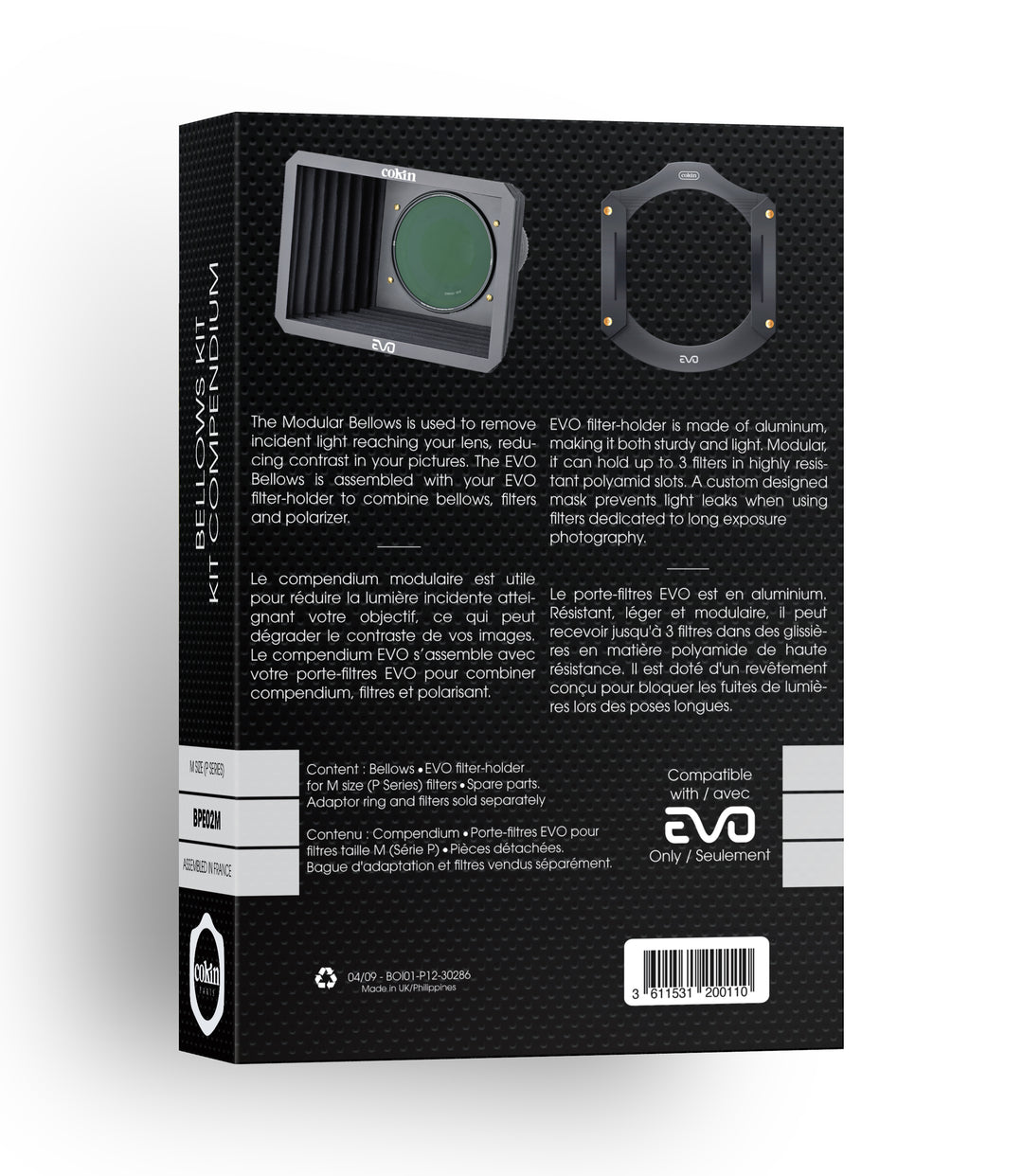 Cokin フィルターキット EVOフィルターホルダー＋127mm C-PLキット XLサイズ EVO15-30X Cokin フィルターキット EVOフィルターホルダー＋127mm C-PL ...